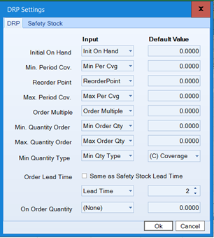 Reports Tab - DRP Report – John Galt Solutions