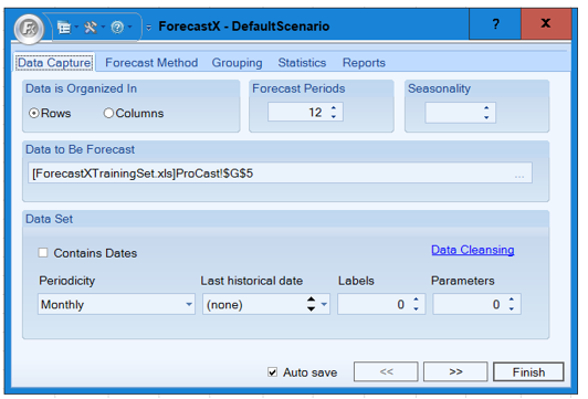 ForecastX Toolbar in Excel – John Galt Solutions