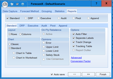 Reports Tab - Standard Report – John Galt Solutions